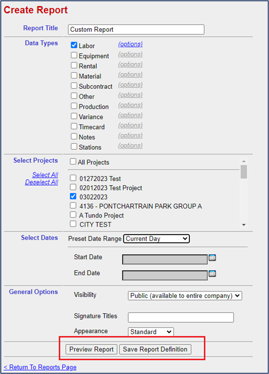 Field Link - How to Build Custom Reports