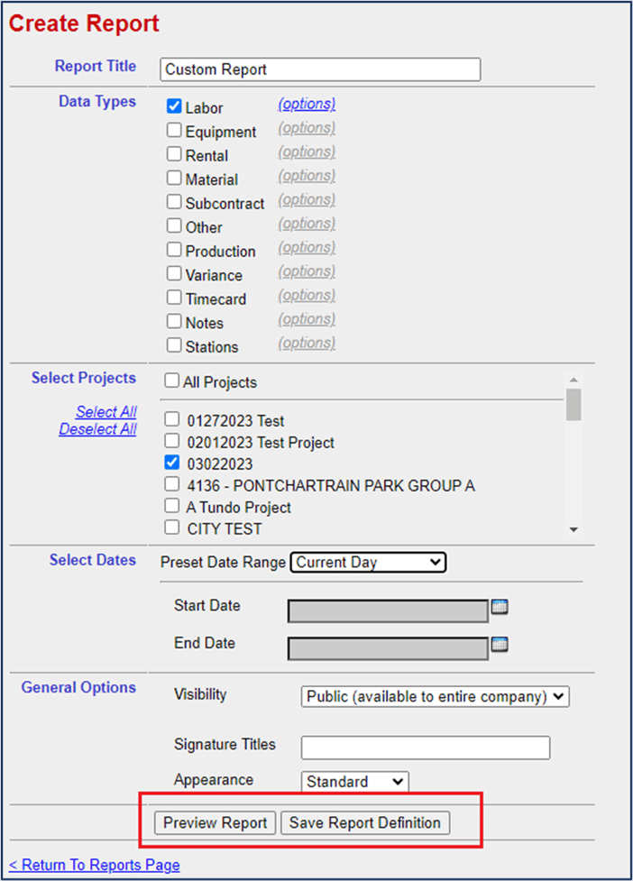 Field Link - How to Build Custom Reports
