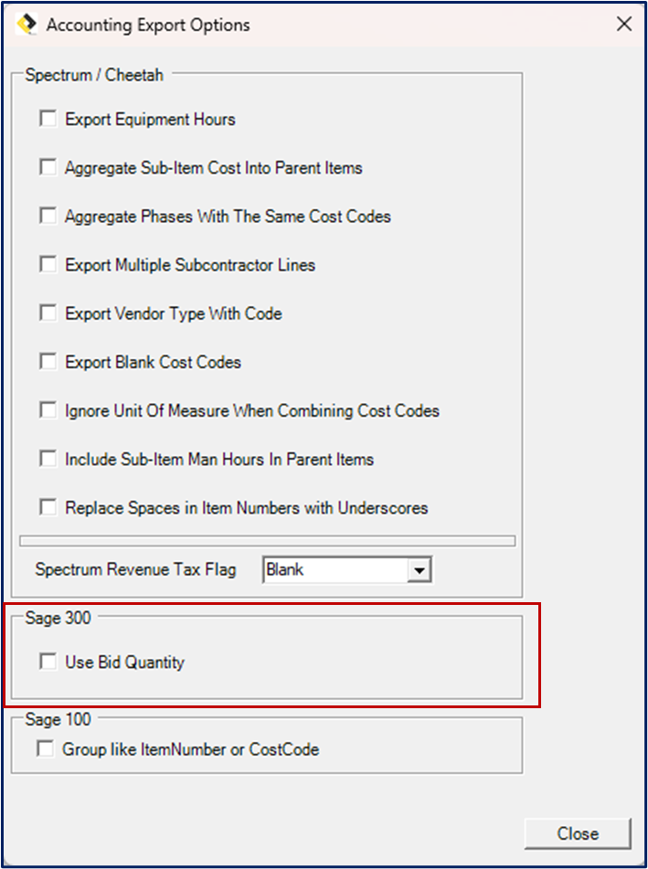 Estimating Link - Sage 300CRE Interface Setup