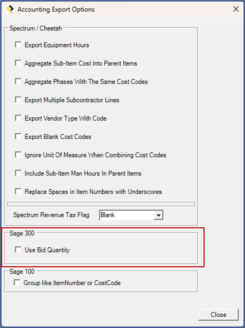 Estimating Link - Sage 300CRE Interface Setup