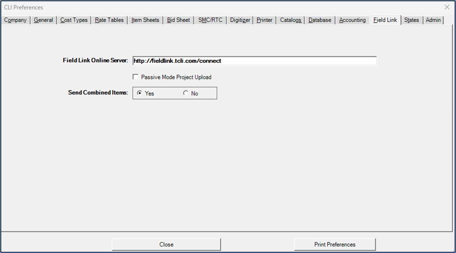 Estimating Link Setup for Field Link Interface