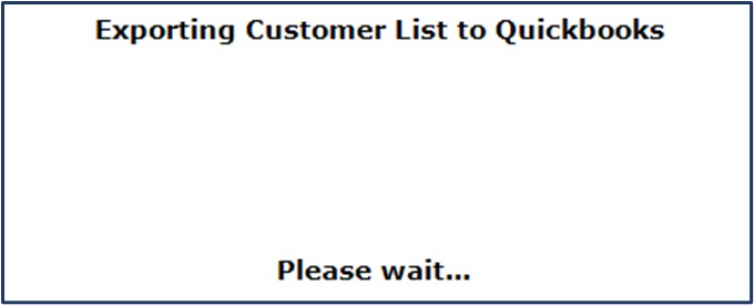 Estimating Link - QuickBooks Interface Setup