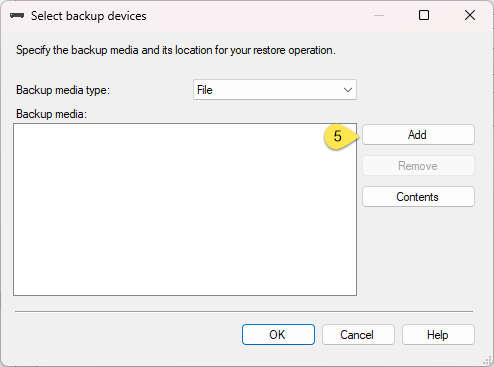 Moving Estimating Link database from one SQL server to another SQL Server