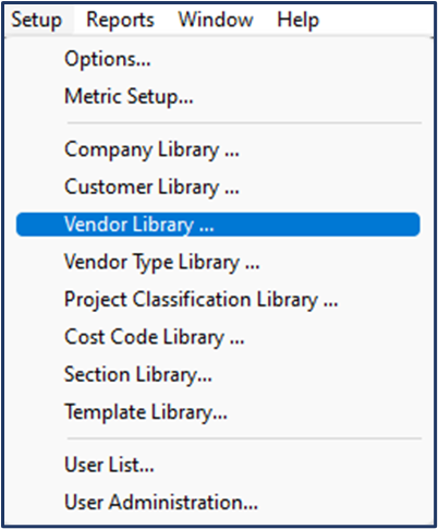 How to Import and Export Libraries in Estimating Link