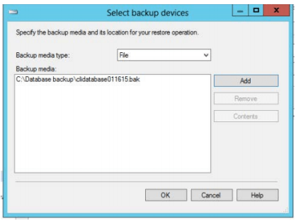 Moving Estimating Link database from one SQL server to another SQL Server